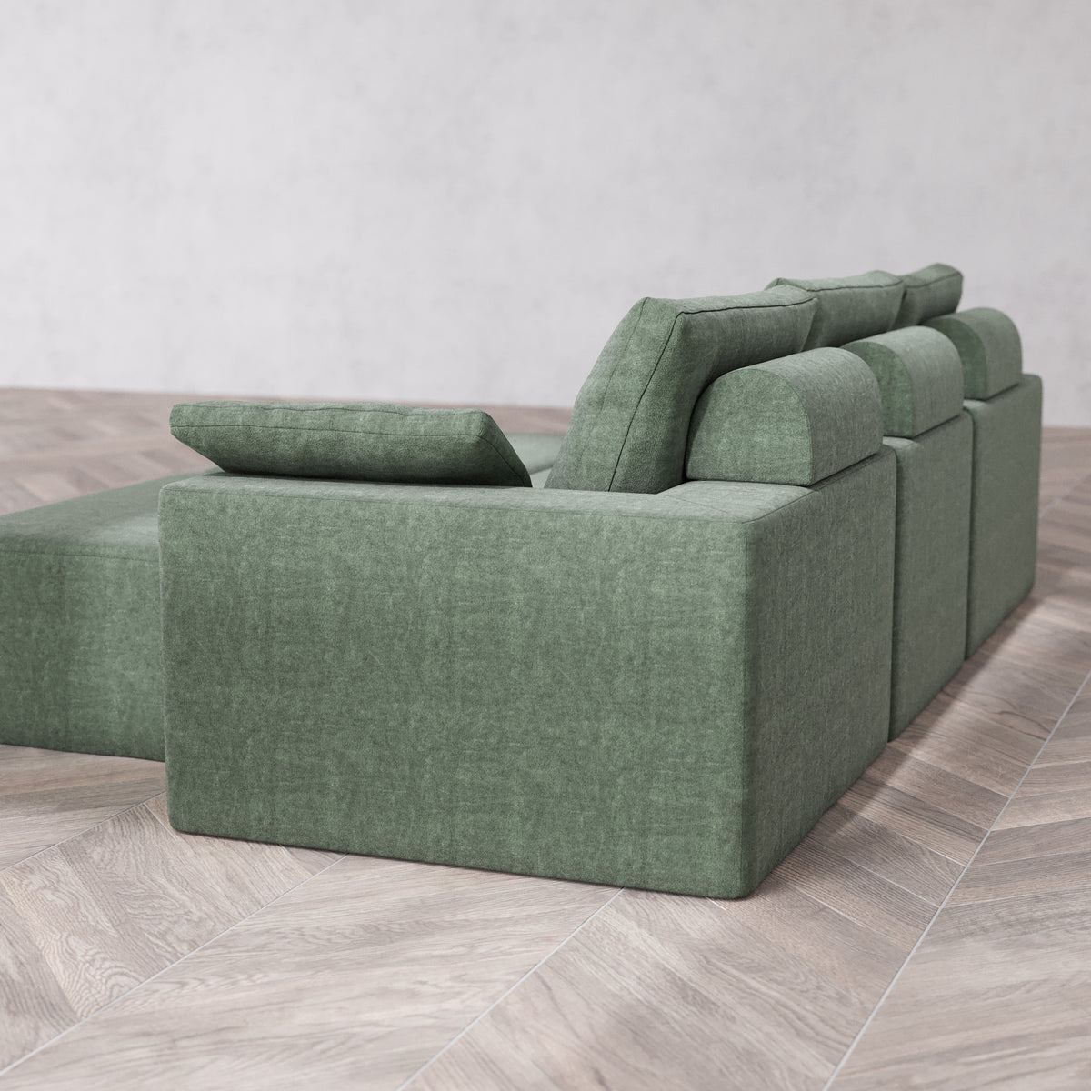 Bolster Pillow | Heirloom Velvet in Sage – Diorama