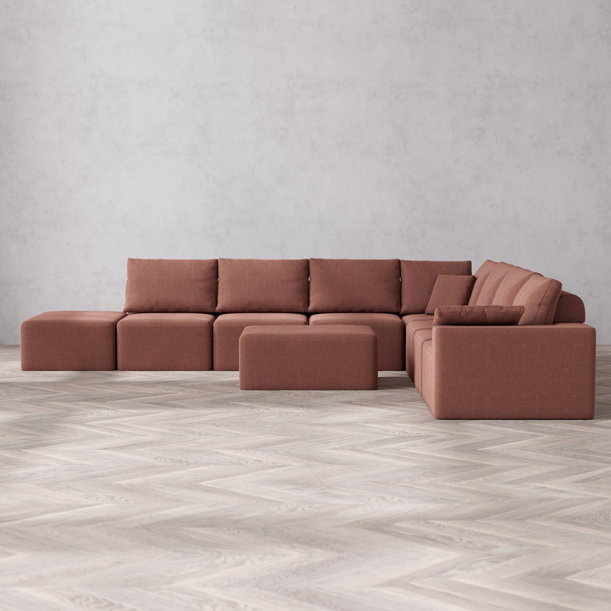 Cloud 8-Seater Sectional + Ottoman - 65% OFF | Diorama