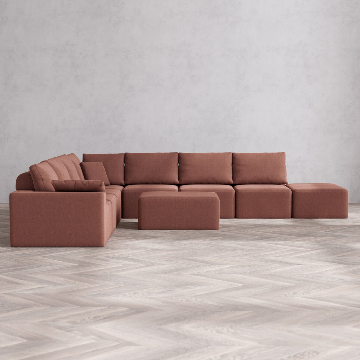 Cloud 8-Seater Sectional + Ottoman - 65% OFF | Diorama