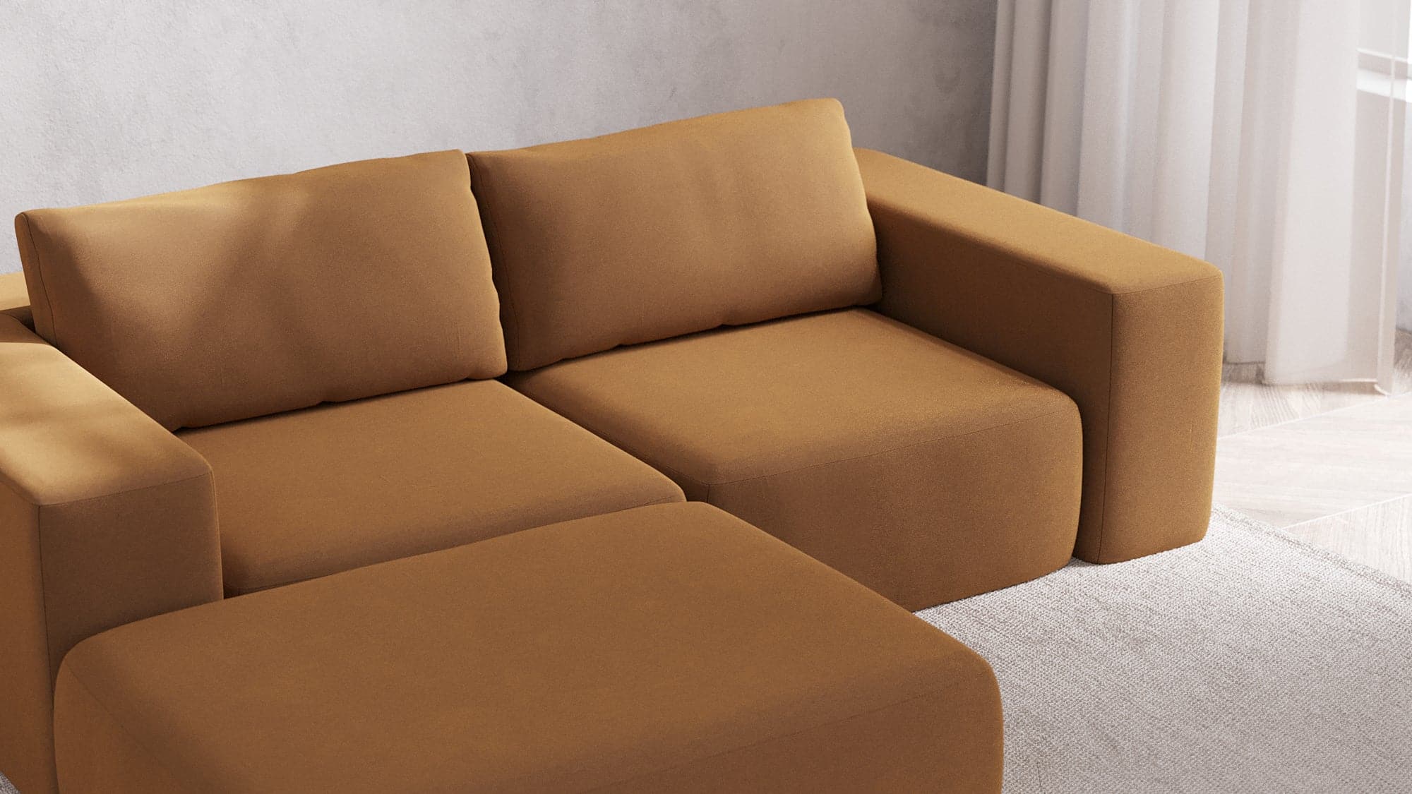 Ultrasuede couch store